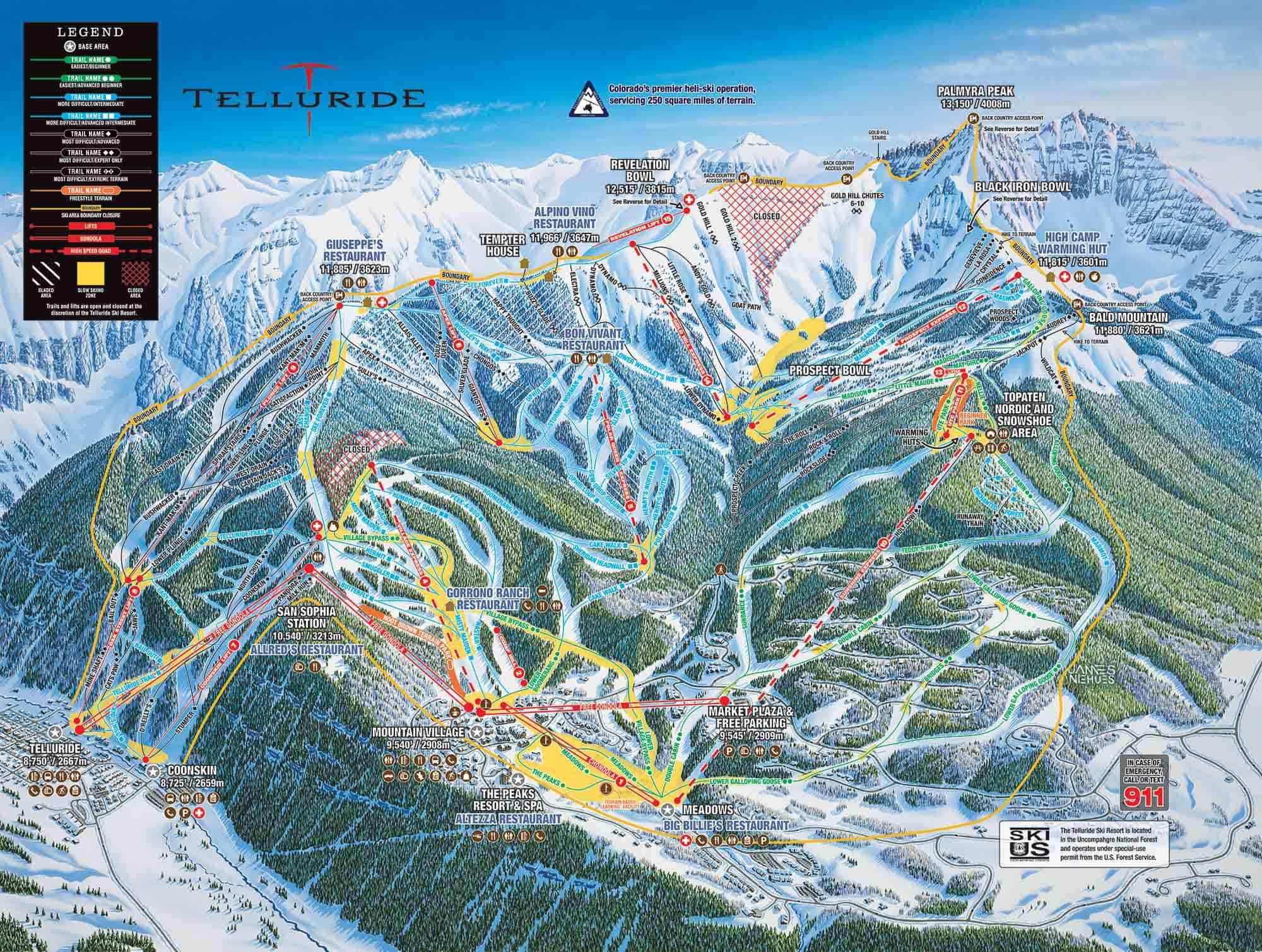 Telluride USA - Everything you need to know for your next Ski holiday